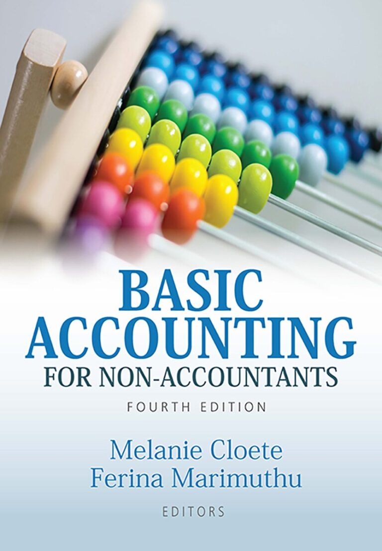 Basic accounting for non-accountants - Van Schaik