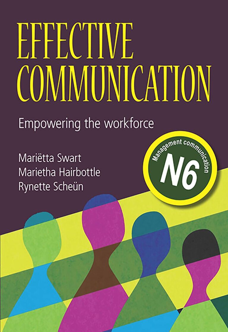 Effective communication N6 - Van Schaik