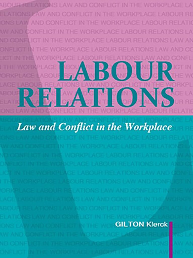 Labour relations - Van Schaik